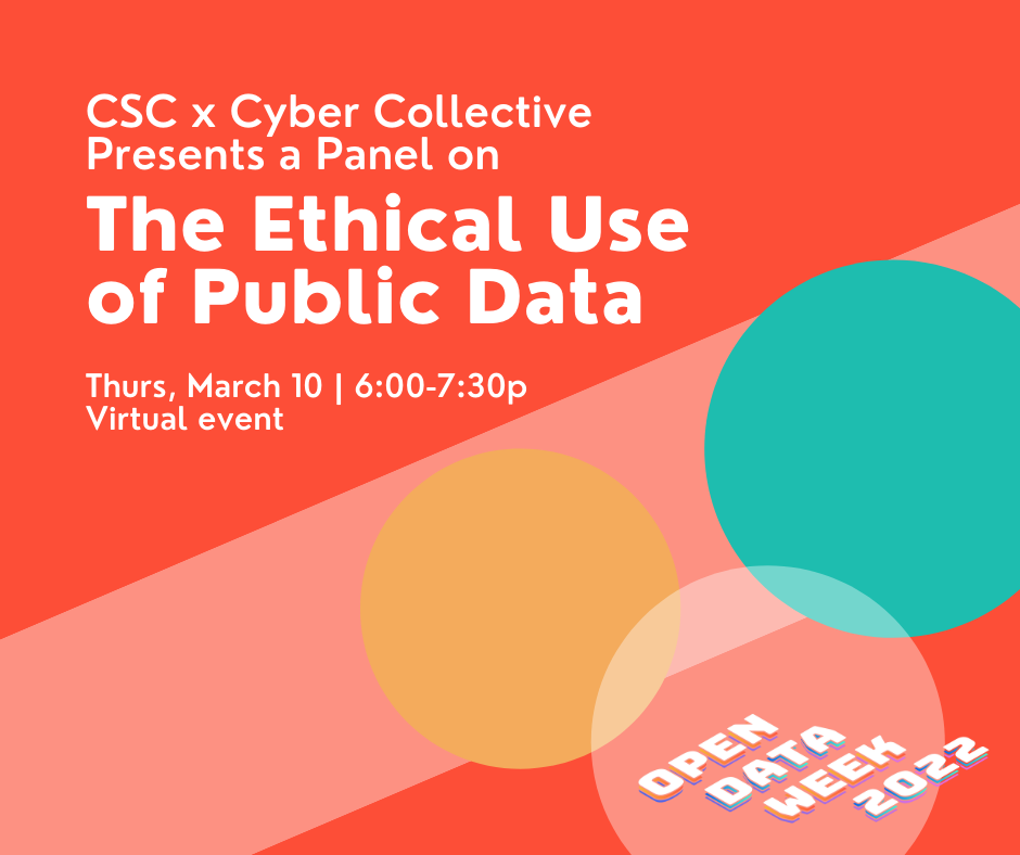 NYC Open Data Panel: Barnard CSC x Cyber Collective | Barnard Computational Science Center